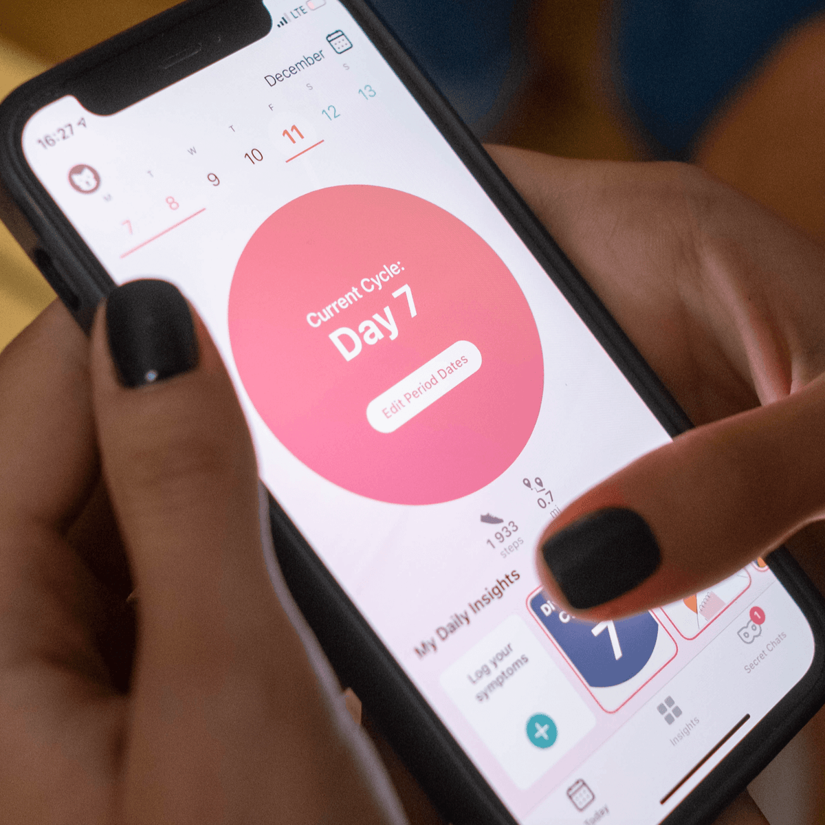 What happens during your menstrual cycle?